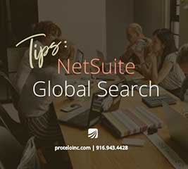 NetSuite Tips: NetSuite Global Search