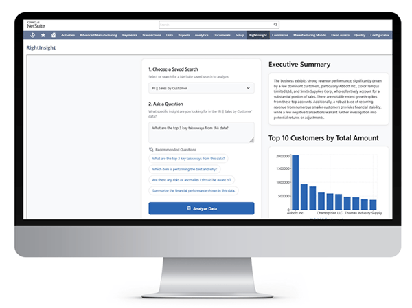 Smarter NetSuite Decisions with RightInsight AI | Powered by Protelo