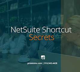 NetSuite Shortcut Secrets, Tips and Tricks