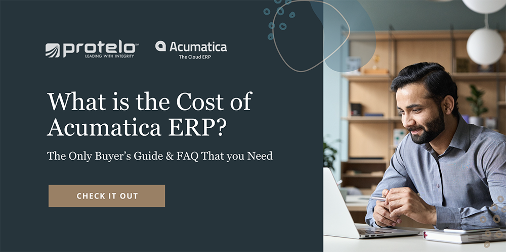 Acumatica Pricing December 2025