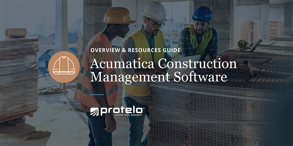 Acumatica Construction Management Software