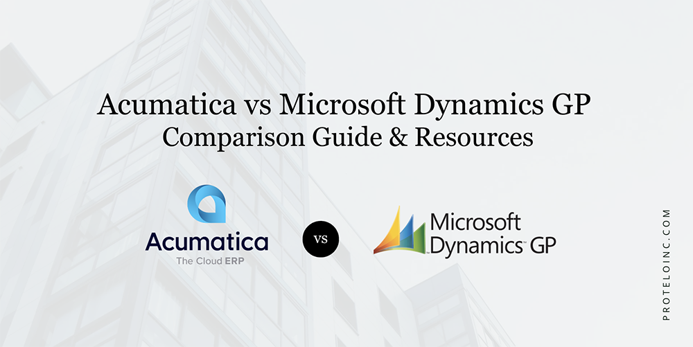 Why It's Time to Upgrade from Microsoft Dynamics GP to Acumatica