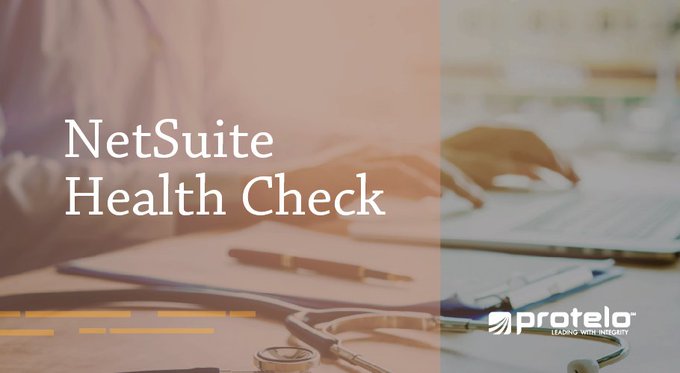 NetSuite Health Check